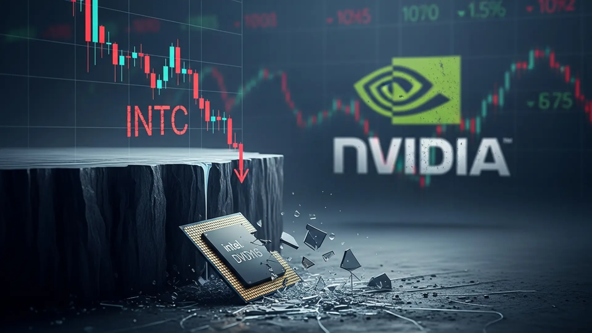 Intel cae 2.7% tras suspender Nvidia pruebas de chips 18A | Economía ...